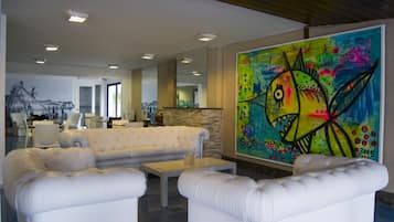 Sala de estar do lobby