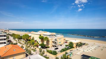 Quarto casal, vista para o mar, de frente para o oceano | Terraço/pátio