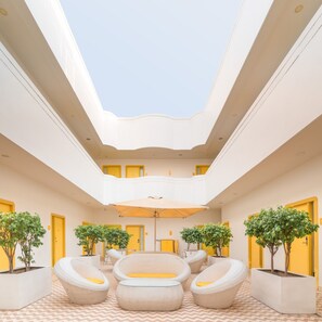 Sala de estar do lobby
