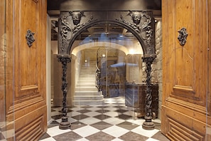 Entrada do alojamento