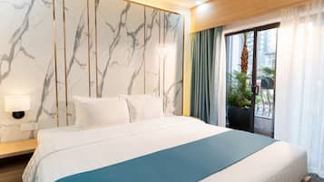 1 quarto, camas de colchão viscoelástico, minibar, secretária
