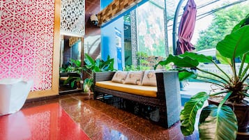 Sala de estar do lobby