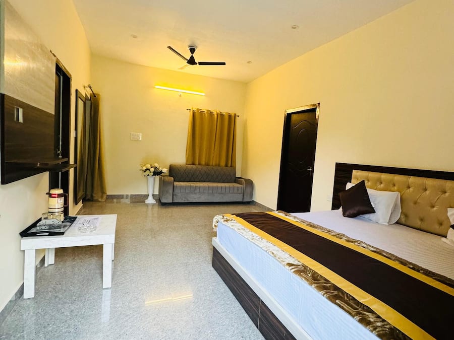 2 quartos, roupas de cama premium, frigobar, cofres nos quartos