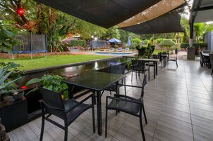 Café da manhã, almoço e jantar