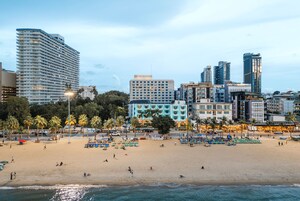 Na praia 