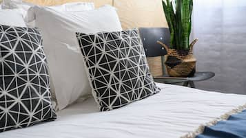 Quarto Duplo, terraço (View Room) | Roupa de alta qualidade, cofre no quarto, com decoração personalizada