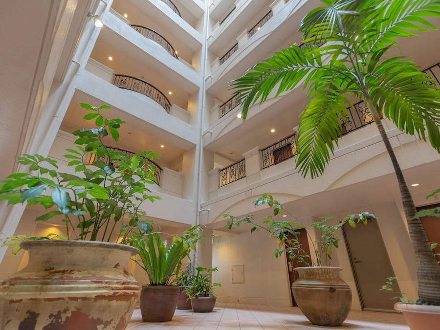 Pátio interior