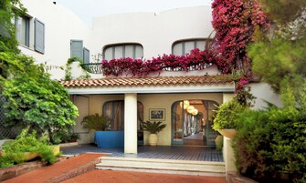 Entrada do alojamento