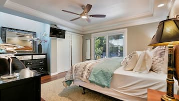 Suite, 1 quarto | Roupa de alta qualidade, com decoração personalizada