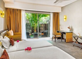 Quarto duplo, cozinha americana | Área de estar | TV LCD 32 polegadas com canais a cabo, TV