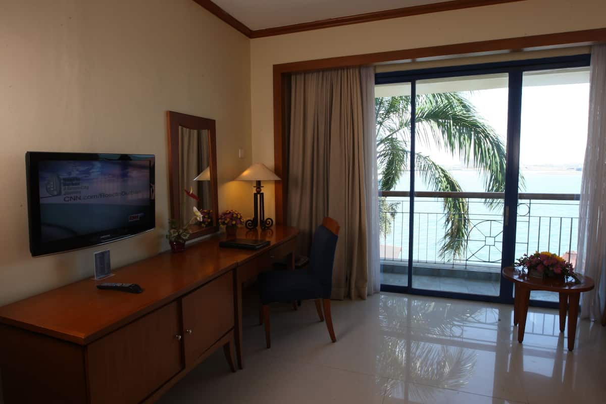 Quarto Deluxe, 1 cama de casal, vista para o mar | Wi-fi grátis