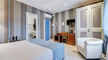 Quarto casal ou duplo superior | Lençóis italianos Frette, roupas de cama premium