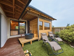 Quarto luxo, sacada, vista para a montanha (with Panoramic Bath Room) | Vista para o jardim