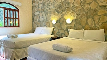 Vila tradicional, 2 camas Queen | 1 quarto, roupas de cama de algodão egípcio, roupas de cama premium
