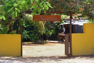 Entrada da propriedade