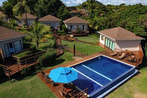 Bangalô Super Master | Vista do quarto