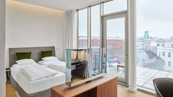 Suíte premium | 1 quarto, cofres nos quartos, escrivaninha, cortinas blackout