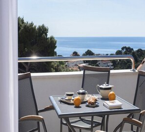 Estúdio, sacada, vista para o mar | Vista do quarto