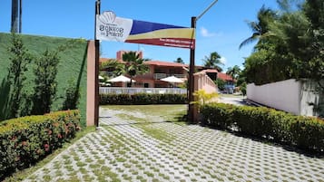 Entrada do alojamento