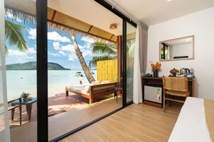 Quarto Premier, vista para o mar, em frente à praia | Minibar, cofre no quarto, secretária, Wi-fi grátis 