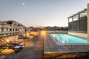 Terraço no piso superior