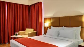 Quarto Deluxe, 1 cama queen-size, não fumadores | Vista do quarto