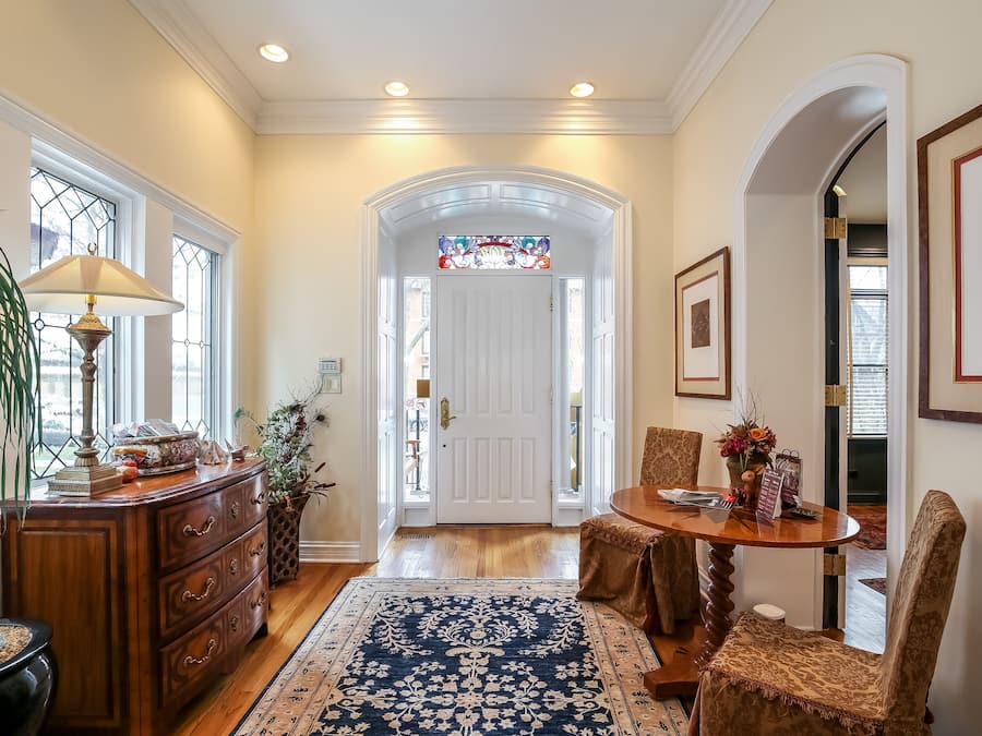 Entrada da propriedade