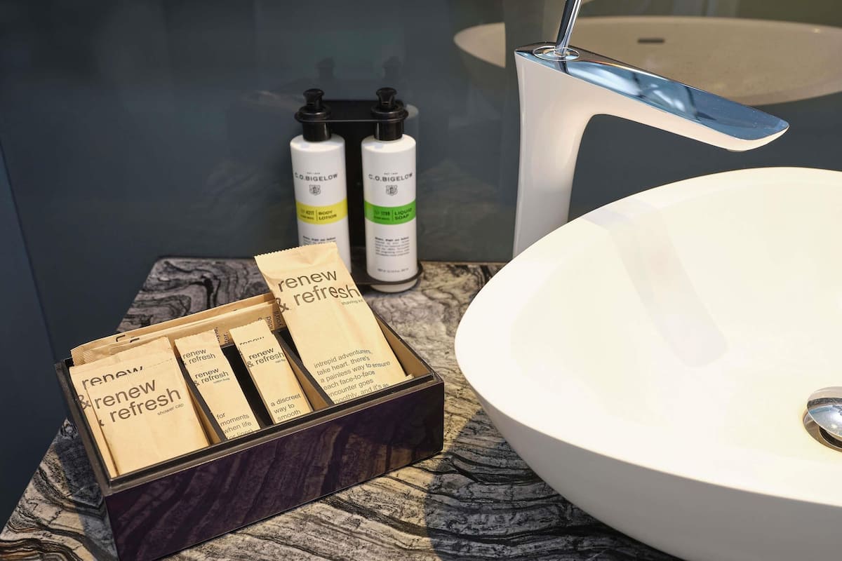 1 quarto, minibar com produtos grátis, cofre no quarto, secretária