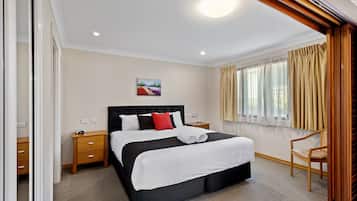 Apartamento, 1 quarto | 2 quartos, roupa de alta qualidade, camas de colchão pillowtop