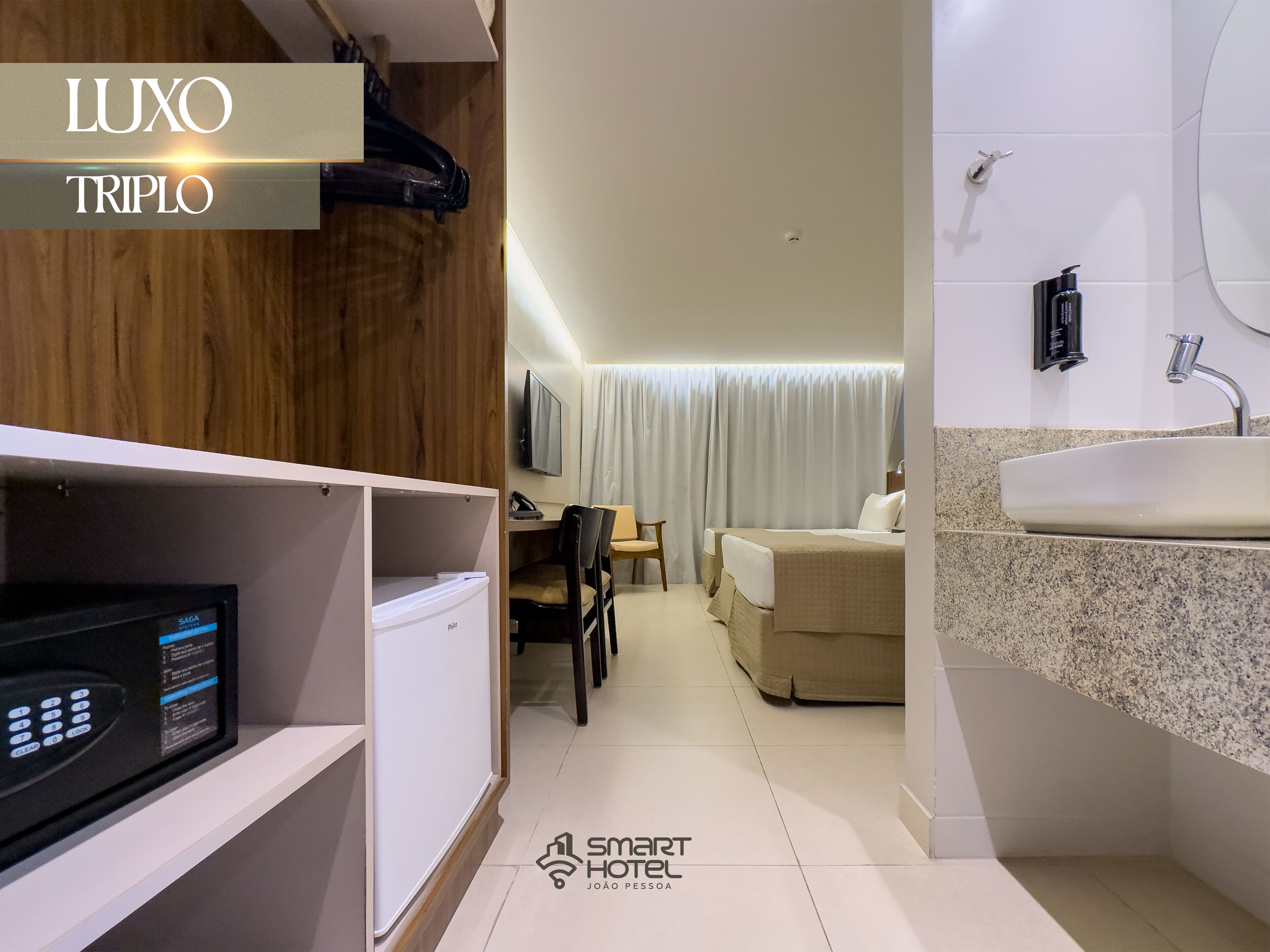 Quarto Triplo Deluxe | Vista do quarto