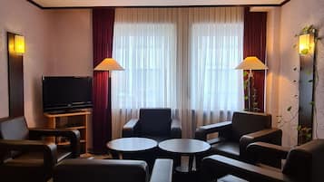 Sala de estar do lobby
