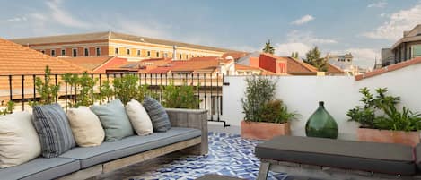 Suíte júnior | Terraço/pátio