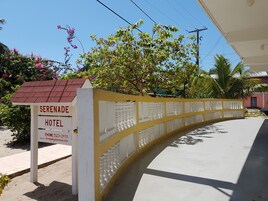 Entrada do alojamento