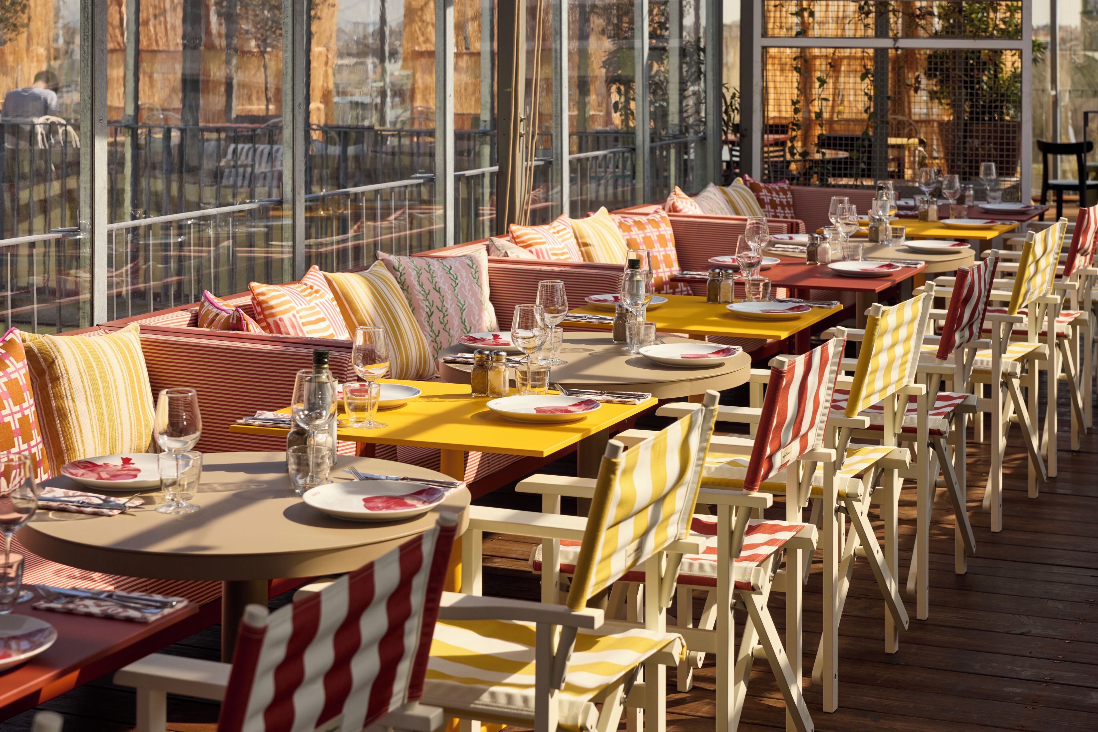 Opções para refeição ao ar livre