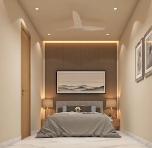 Quarto Familiar | 5 quartos, lençóis de algodão egípcio, roupa de alta qualidade