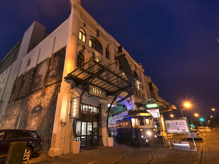 Fachada do alojamento