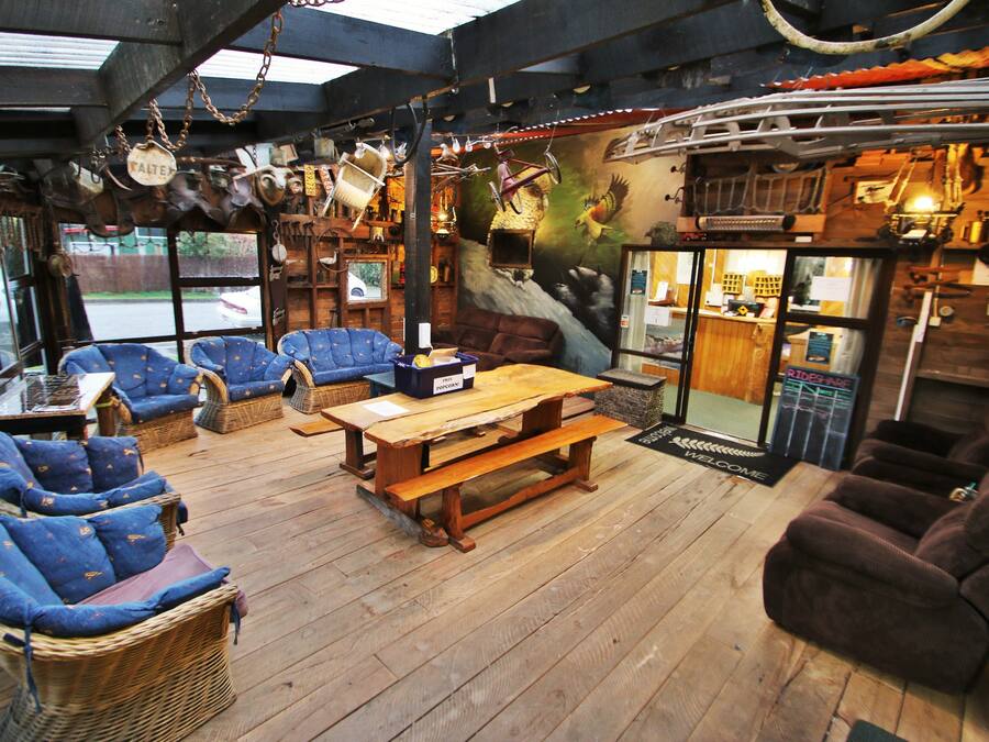 Sala de estar do lobby