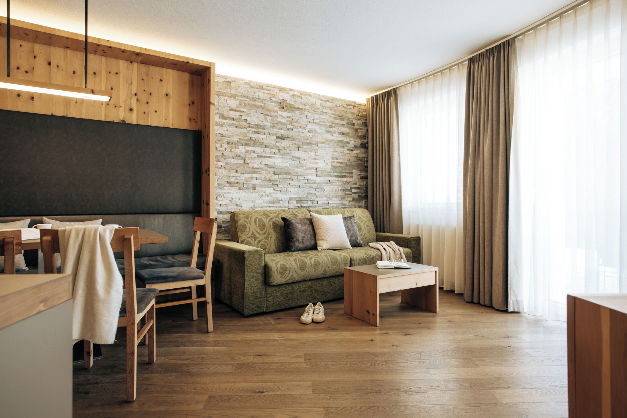 Apartamento, vista para o jardim (Naturwunder L) | Roupa de alta qualidade, minibar, cofre no quarto 