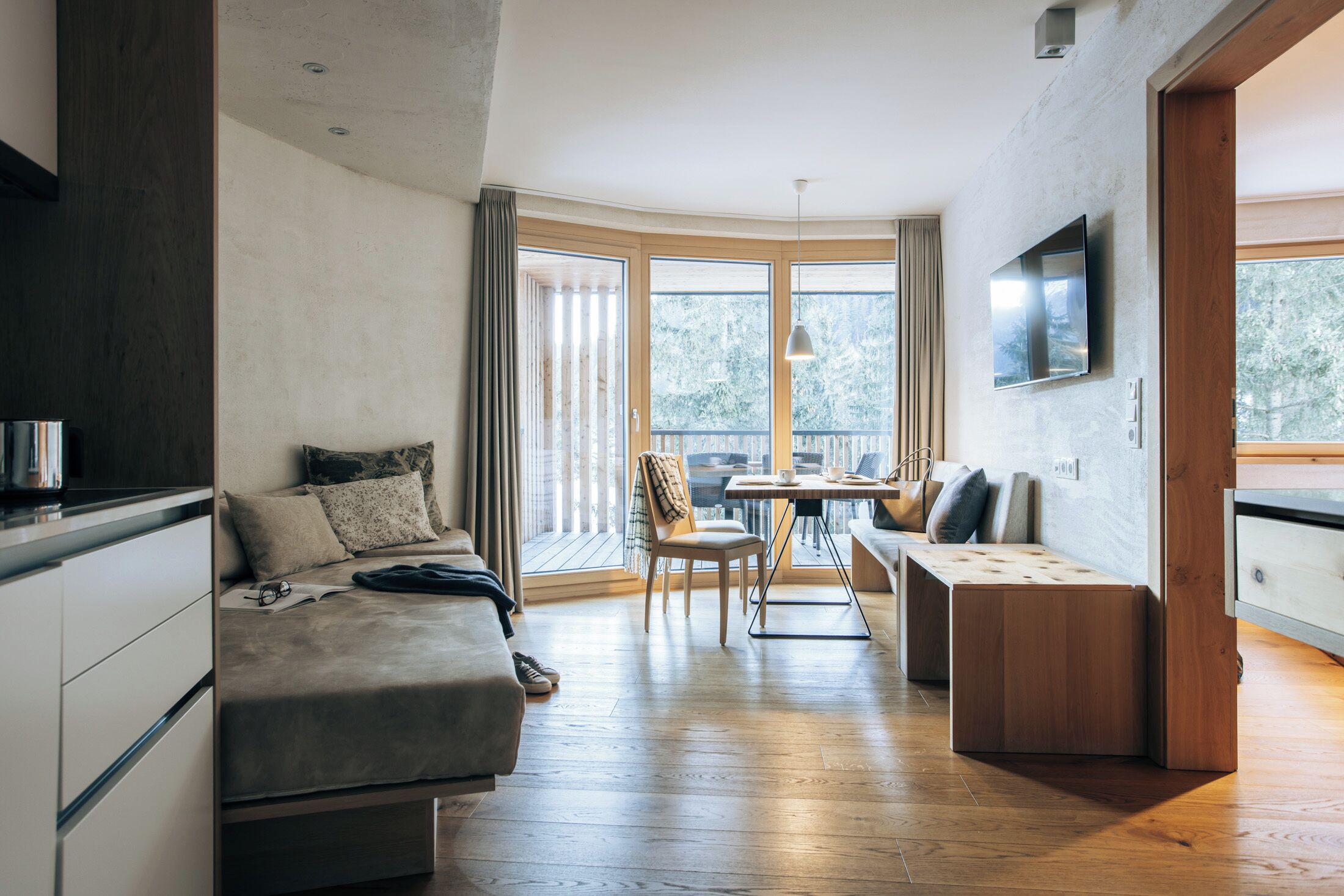 Apartamento, 1 quarto, não fumadores (Ruhepol L) | Roupa de alta qualidade, minibar, cofre no quarto 