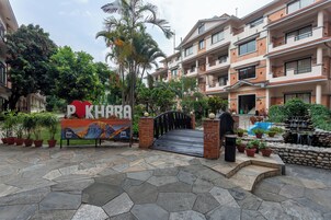 Entrada do alojamento