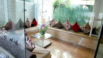 Sala de estar do lobby