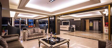 Sala de estar do lobby