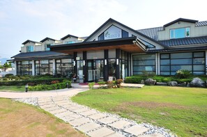 Entrada do alojamento