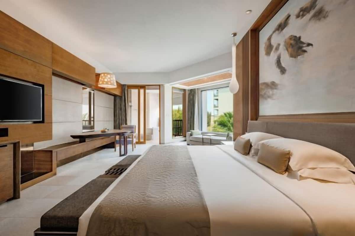 Minibar, cofre no quarto, despertadores, acesso para cadeira de rodas
