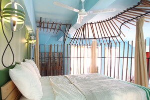 Quarto Quádruplo Standard, casa de banho anexa (Dune) | 6 quartos, roupa de alta qualidade, Wi-fi grátis 