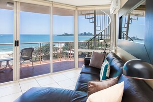Apartamento Deluxe, 1 quarto, vista para o oceano (Top Floor) | Vista do quarto