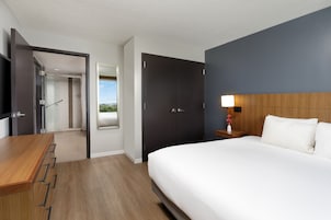 Suite, 1 cama king-size | Vista do quarto