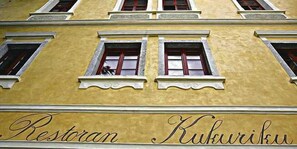 Entrada do alojamento