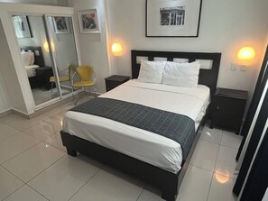 Estúdio | 1 quarto, roupa hipoalergénica, cofre no quarto, secretária 