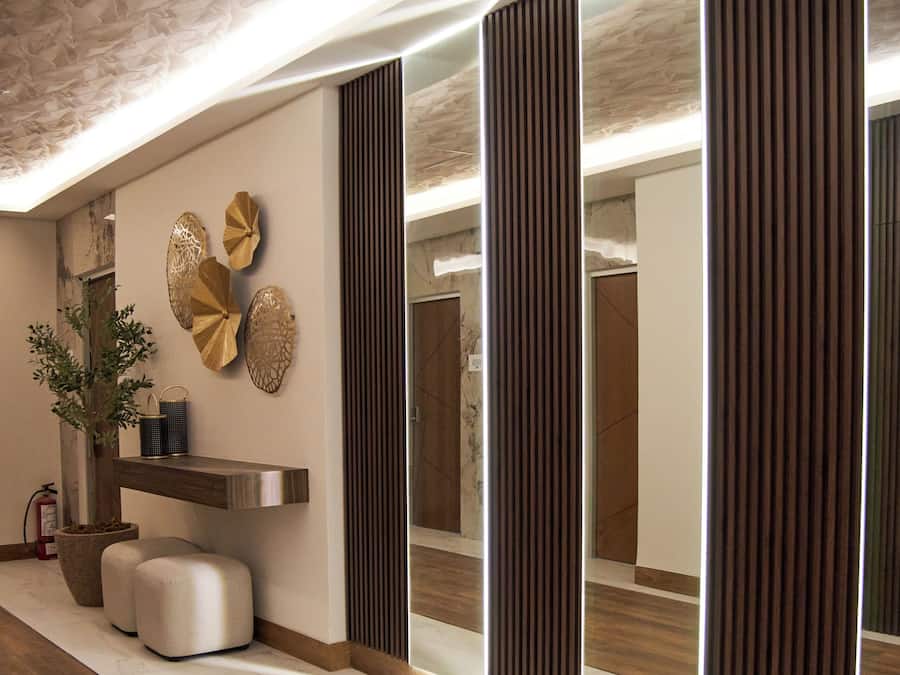 Detalhe da parte interna